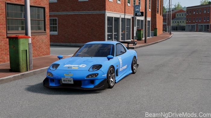 BeamNG - Mazda RX-7 FD3S - BeamNG Drive Mods Download