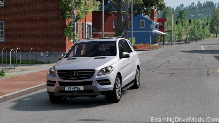 BeamNG - Mercedes-Benz ML 63 AMG (W166) 2012 - BeamNG Drive Mods Download