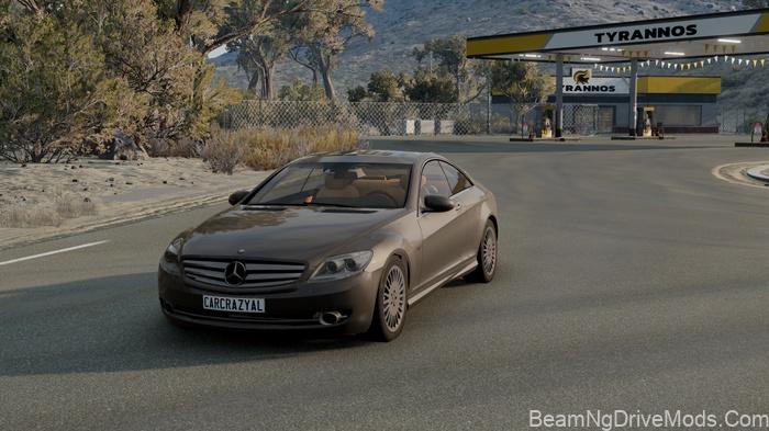 BeamNG - Mercedes CL-Class (0.38) - BeamNG Drive Mods Download
