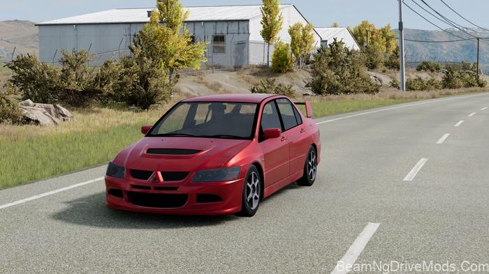 BeamNG - Mitsubishi Lancer Evolution VIII - BeamNG Drive Mods Download