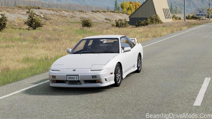 BeamNG - Nissan 180SX (0.38) - BeamNG Drive Mods Download