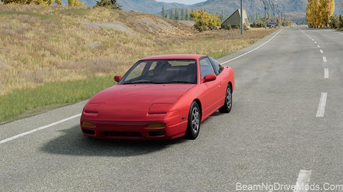 BeamNG - Nissan 180SX (0.38) - BeamNG Drive Mods Download