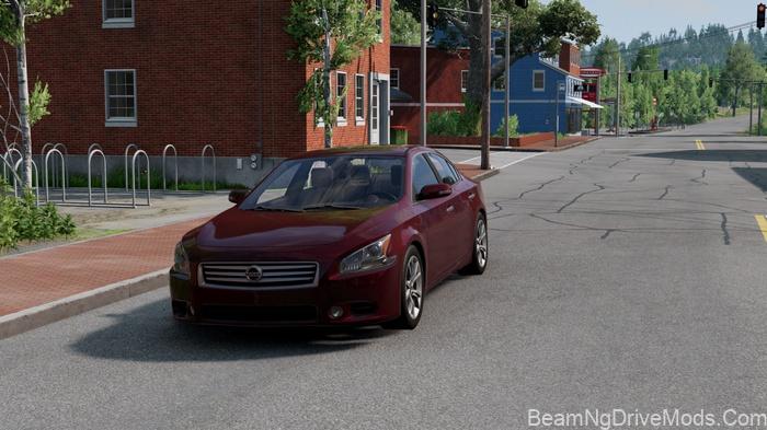 BeamNG - Nissan Maxima 2012 - BeamNG Drive Mods Download