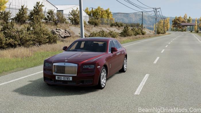 BeamNG - Rolls Royce Ghost 2019 (0.38) - BeamNG Drive Mods Download