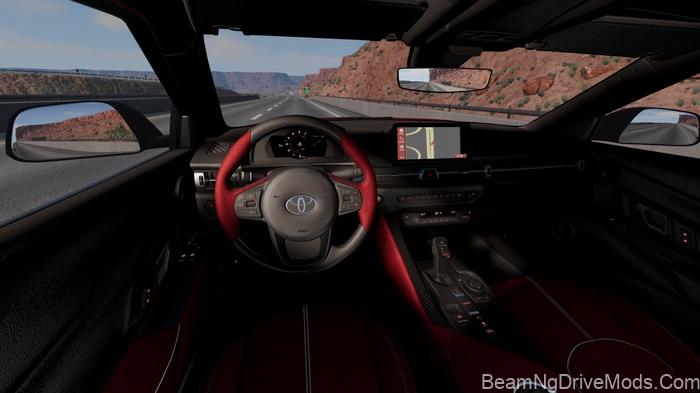 BeamNG - Toyota Supra A90 (0.38) - BeamNG Drive Mods Download