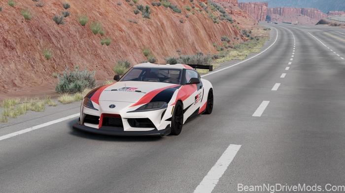 BeamNG - Toyota Supra A90 (0.38) - BeamNG Drive Mods Download