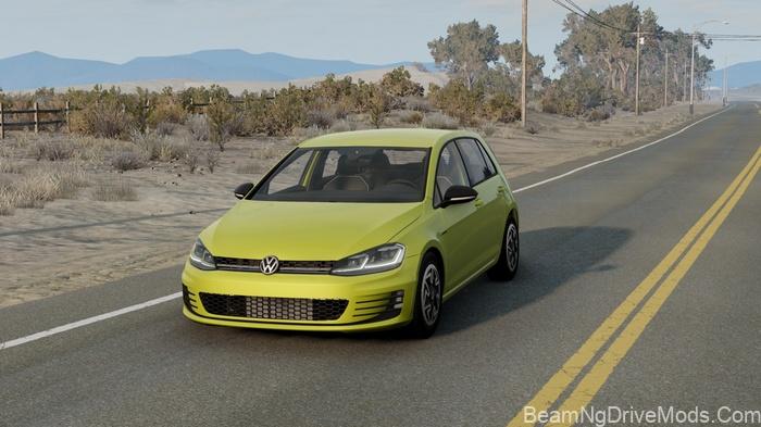 BeamNG - Volkswagen Golf MK7.5 (0.38) - BeamNG Drive Mods Download