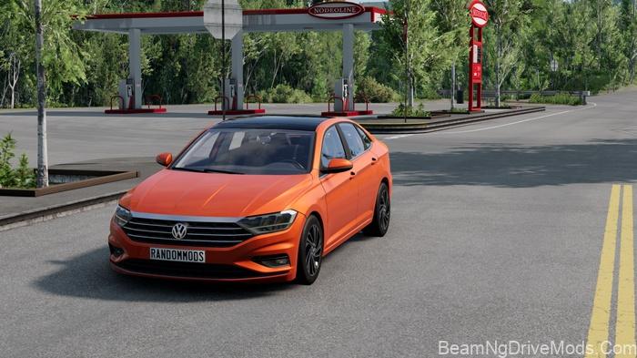 BeamNG - Volkswagen Jetta A7 2022 - BeamNG Drive Mods Download
