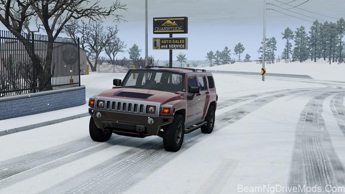 BeamNG - 2006 Hummer H3 (Renovate) - BeamNG Drive Mods Download
