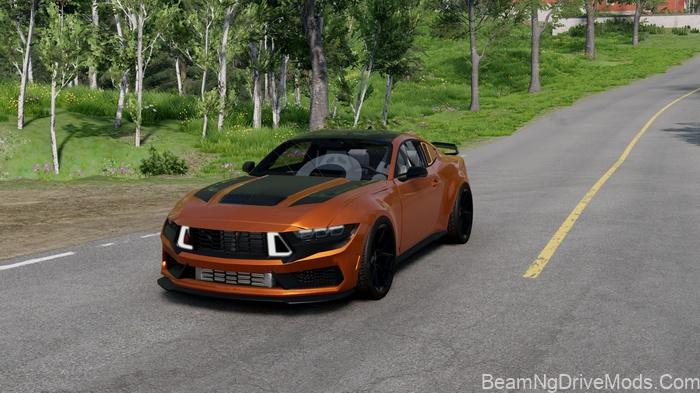 BeamNG - 2024 Ford Mustang GT (0.38) - BeamNG Drive Mods Download