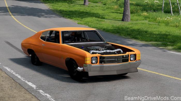 BeamNG - Chevrolet Chevelle Drag Car - BeamNG Drive Mods Download