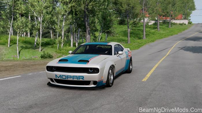 BeamNG - Dodge Challenger Remake (0.38) - BeamNG Drive Mods Download