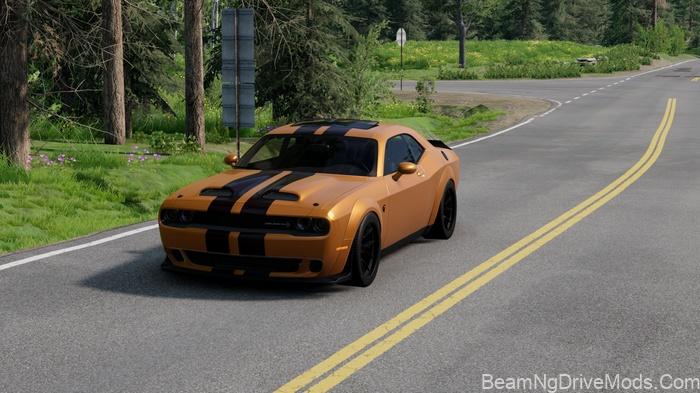BeamNG - Dodge Challenger Remake (0.38) - BeamNG Drive Mods Download