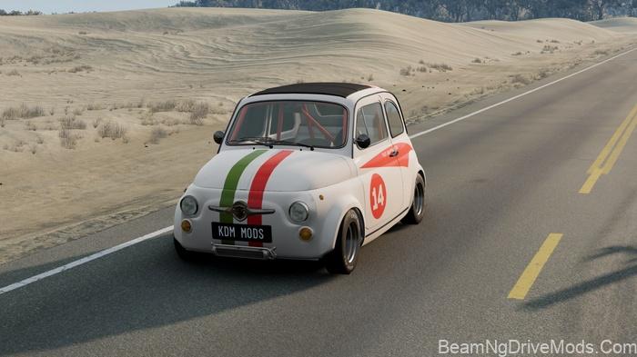 BeamNG - Fiat/Abarth 595 SS (0.38) - BeamNG Drive Mods Download