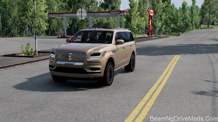 BeamNG - Lincoln Navigator (0.38) - BeamNG Drive Mods Download