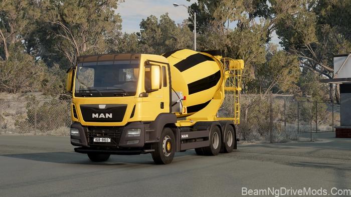 BeamNG - MAN TGS (0.38) - BeamNG Drive Mods Download