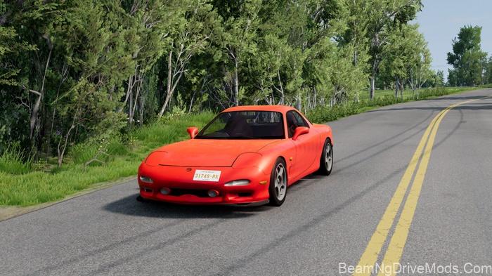 BeamNG - Mazda RX-7 (0.38) - BeamNG Drive Mods Download