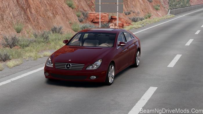 BeamNG - Mercedes-Benz CLS W219 Rework - BeamNG Drive Mods Download