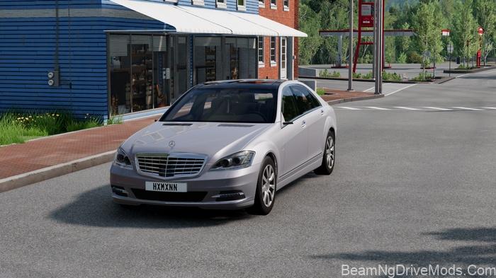 BeamNG - Mercedes-Benz S-Class W221 (0.38) - BeamNG Drive Mods Download