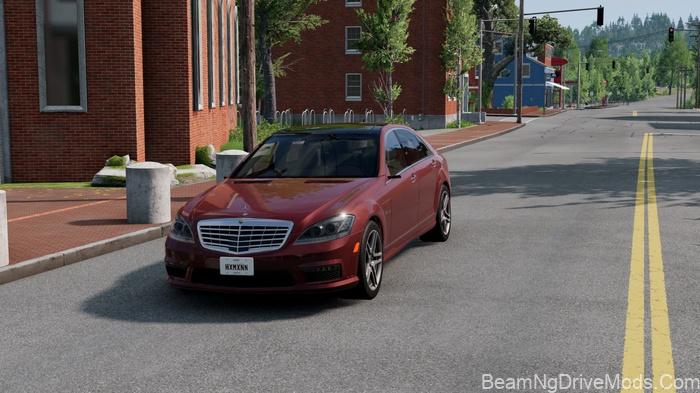 BeamNG - Mercedes-Benz S-Klasse W221 - BeamNG Drive Mods Download