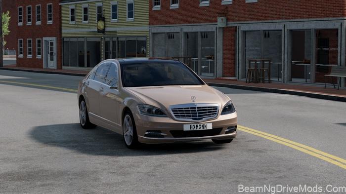 BeamNG - Mercedes-Benz S-Klasse W221 - BeamNG Drive Mods Download