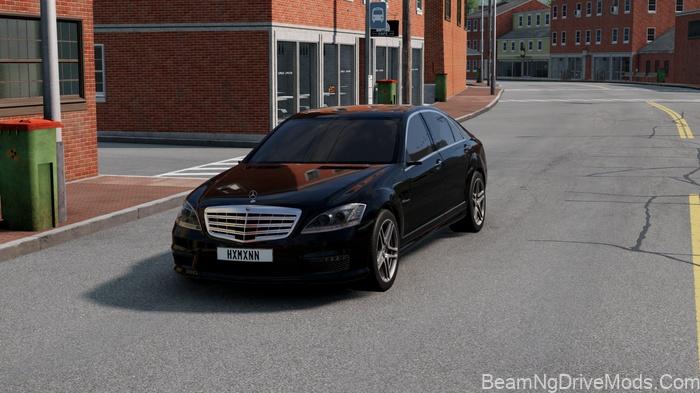 BeamNG - Mercedes-Benz S-Klasse W221 - BeamNG Drive Mods Download