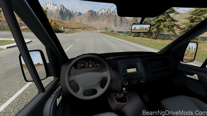 BeamNG - Mercedes-Benz Sprinter (0.38) - BeamNG Drive Mods Download