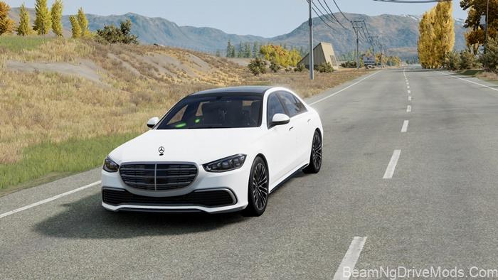BeamNG - Mercedes-Benz W223-Z223 (0.38) - BeamNG Drive Mods Download