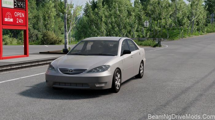 BeamNG - Toyota Camry XV30 (0.38) - BeamNG Drive Mods Download