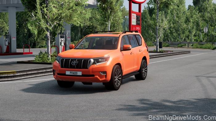 BeamNG - Toyota Land Cruisier Prado - BeamNG Drive Mods Download