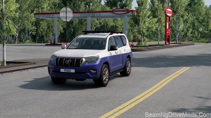 BeamNG - Toyota Land Cruisier Prado - BeamNG Drive Mods Download