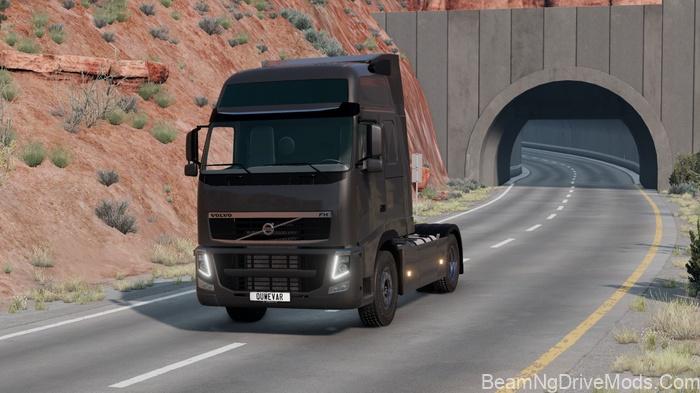 BeamNG - Volvo FH Truck (0.38) - BeamNG Drive Mods Download