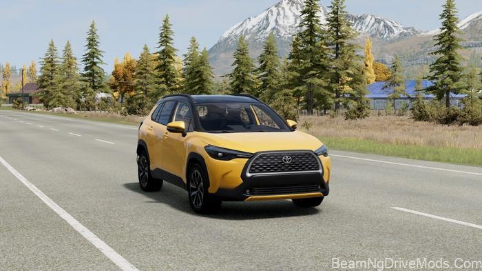BeamNG - 2024 Toyota Corolla Cross V2.0 - BeamNG Drive Mods Download