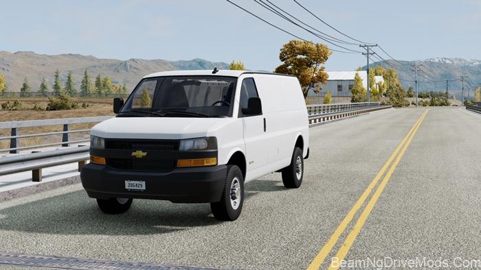 BeamNG - Chevrolet Express 2006-2023 V4.2 - BeamNG Drive Mods Download