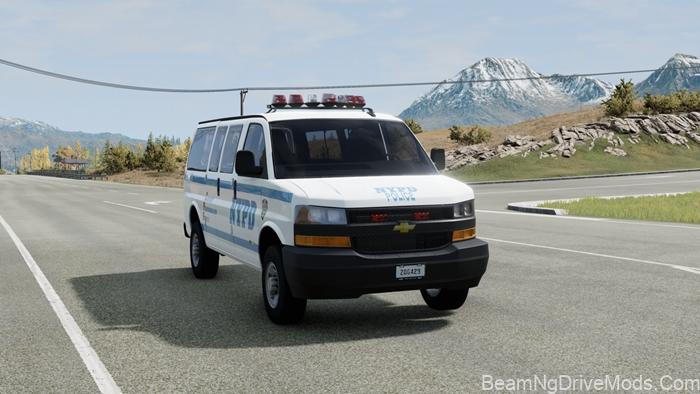 BeamNG - Chevrolet Express 2006-2023 V4.2 - BeamNG Drive Mods Download