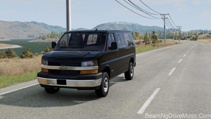 BeamNG - Chevrolet Express 2006-2023 V4.2 - BeamNG Drive Mods Download
