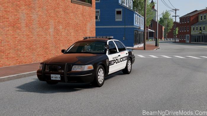 BeamNG - Ford Crown Victoria V1.5 - BeamNG Drive Mods Download
