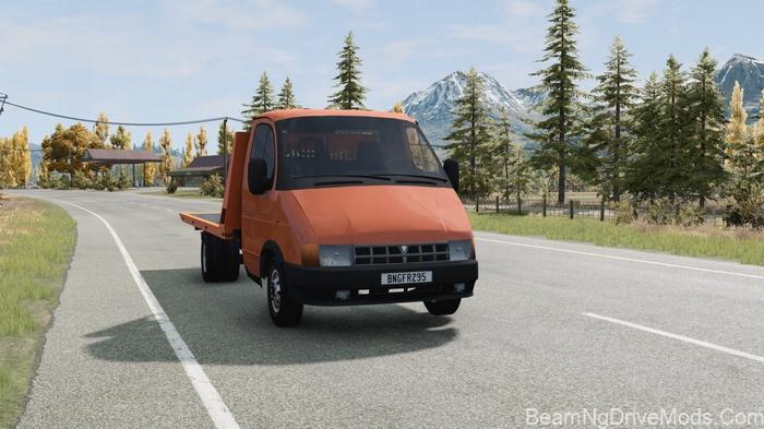 BeamNG - Gaz Gazelle 33021 - BeamNG Drive Mods Download
