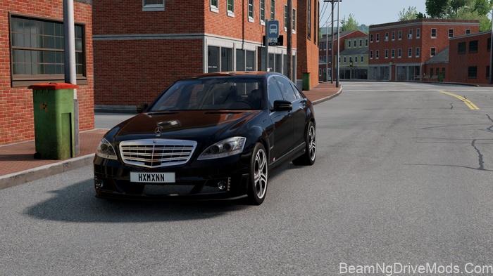 BeamNG - Mercedes-Benz S-Class W221 2005-2013 - BeamNG Drive Mods Download