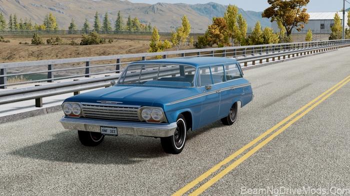 BeamNG - Chevrolet Impala / Belair 1962 - BeamNG Drive Mods Download
