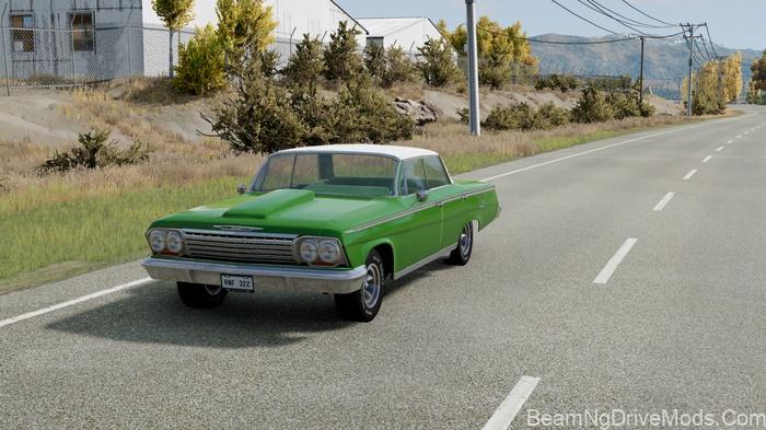 BeamNG - Chevrolet Impala / Belair 1962 - BeamNG Drive Mods Download