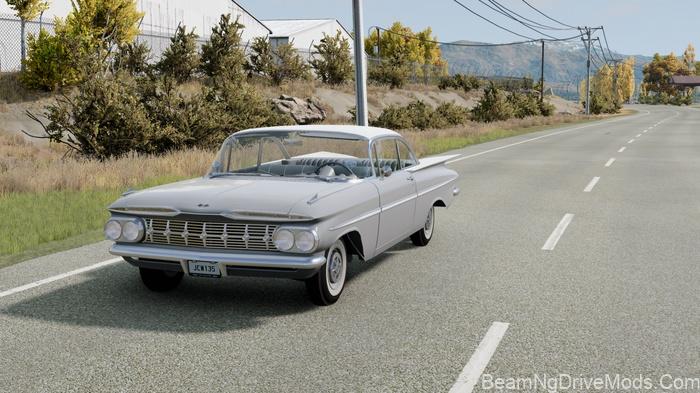 BeamNG - Chevrolet B-Body Cars 1959 V1.5 - BeamNG Drive Mods Download
