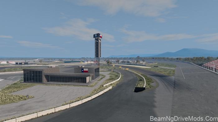 BeamNG - Lonestar Speedway, USA V1.6 - BeamNG Drive Mods Download