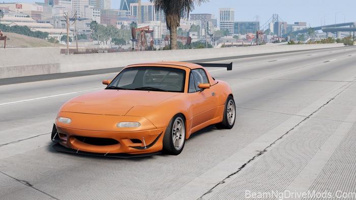 BeamNG - Mazda Miata MX5 - BeamNG Drive Mods Download