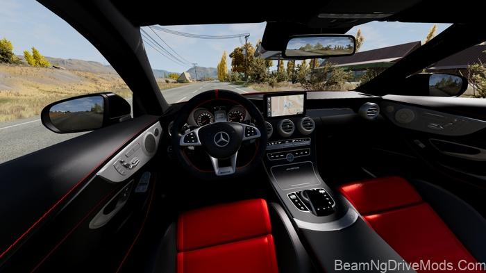 BeamNG - Mercedes-Benz C63S AMG Coupe V1.3 - BeamNG Drive Mods Download