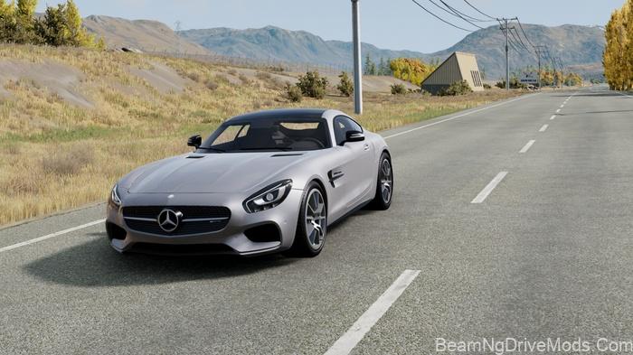 BeamNG - Mercedes-Benz GT 2016-2018 (0.38) - BeamNG Drive Mods Download