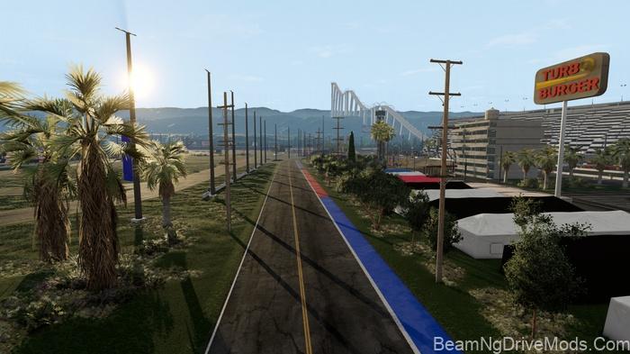 BeamNG - Motorsports Playground Map - BeamNG Drive Mods Download