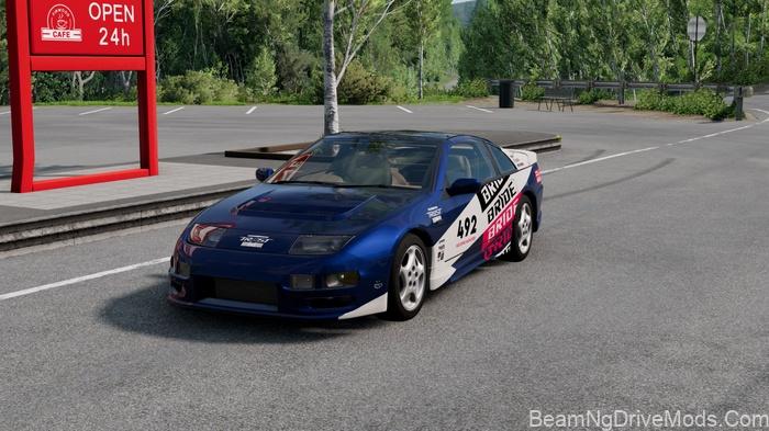 BeamNG - Nissan Fairlady Z32 V1.1 - BeamNG Drive Mods Download