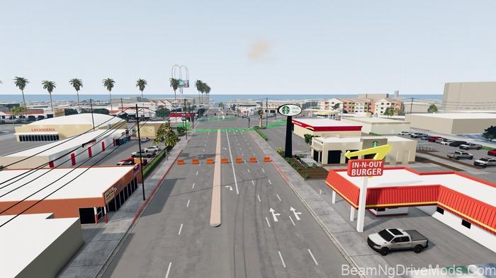 BeamNG - Norwalk Square Map V2.0 - BeamNG Drive Mods Download
