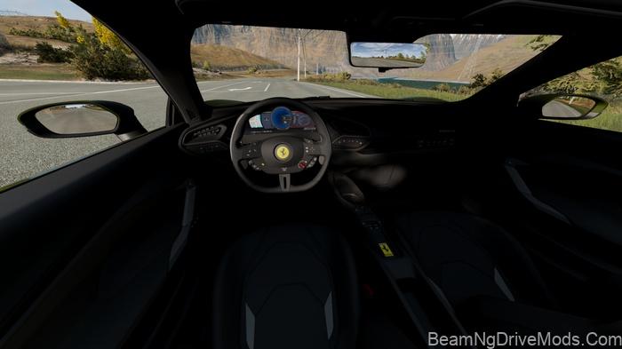 BeamNG - Ferrari 296 GTB (0.38) - BeamNG Drive Mods Download